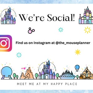 Walt Disney World Daily Planner Sheets - Etsy