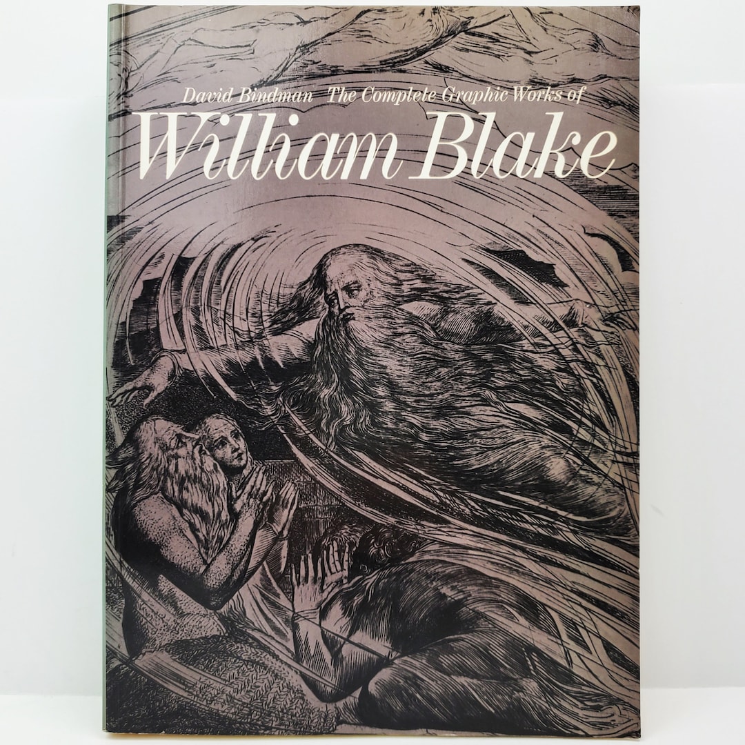 Complete Graphic Works William Blake by Bindman Vintage 1986 - Etsy