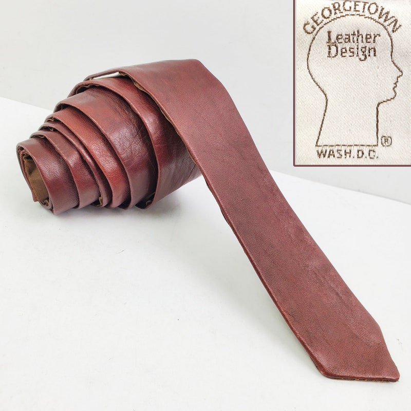 Leather Tie - Etsy
