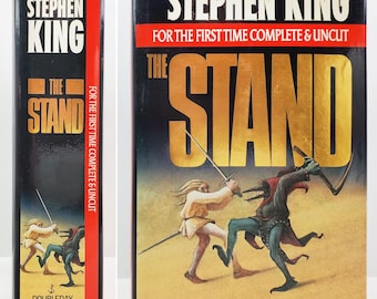 Stephen King the Stand 1990 Complete Uncut Hardcover DJ Doubleday - Etsy