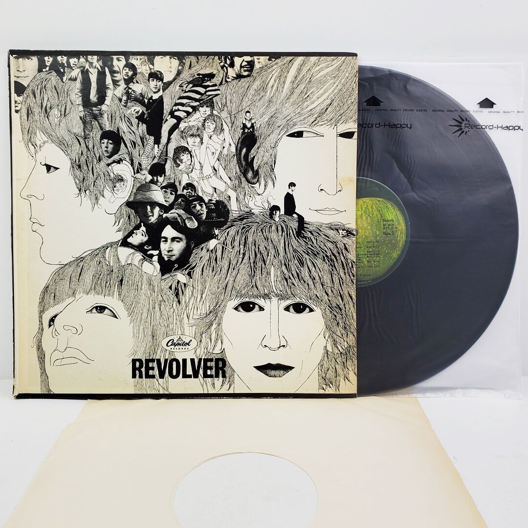 Beatles Revolver Vinyl Record ST 2576 Stereophonic Capitol Album US ...
