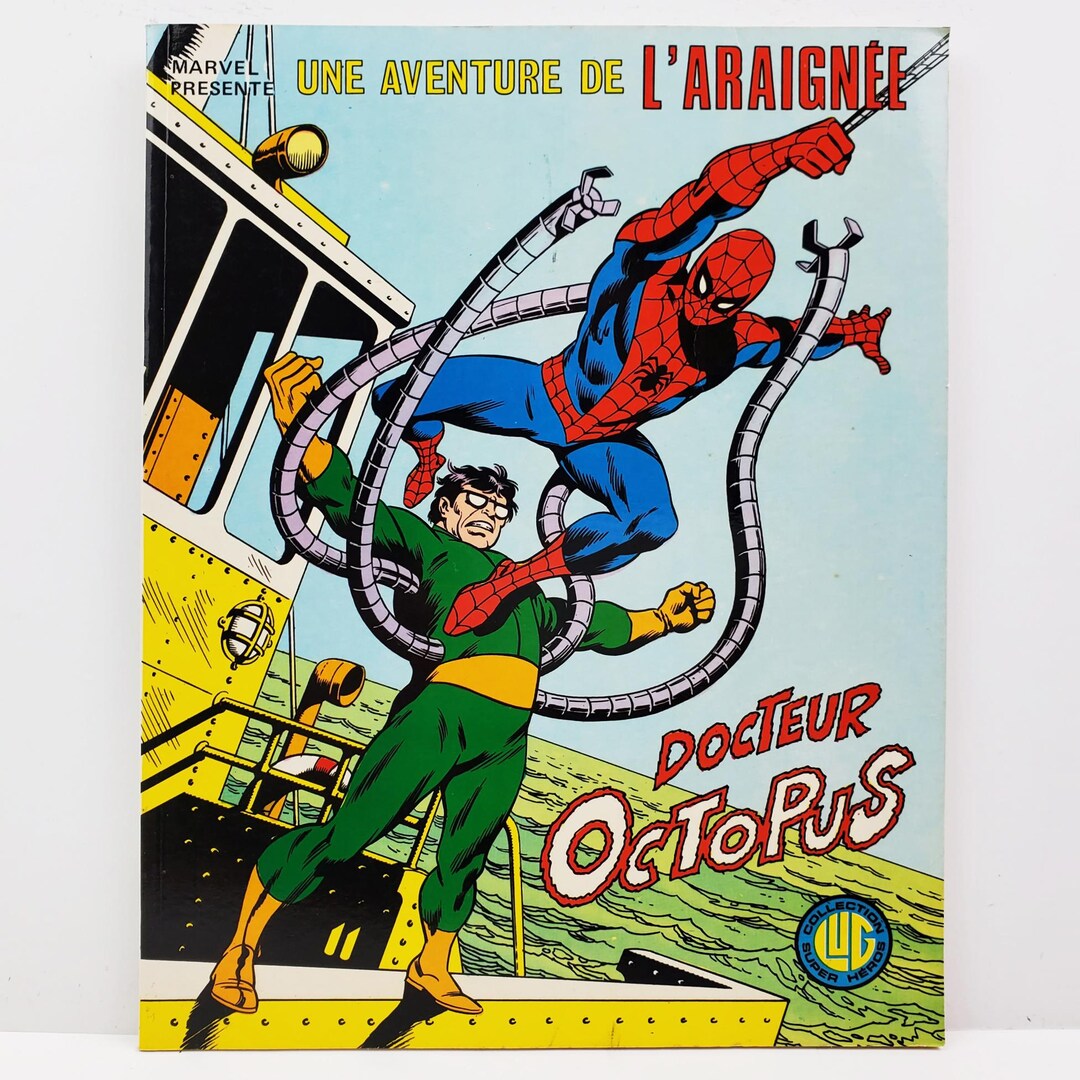 Marvel Spider-man Dr. Octopus Comic Book LUG French 1980 Unread TPB L ...
