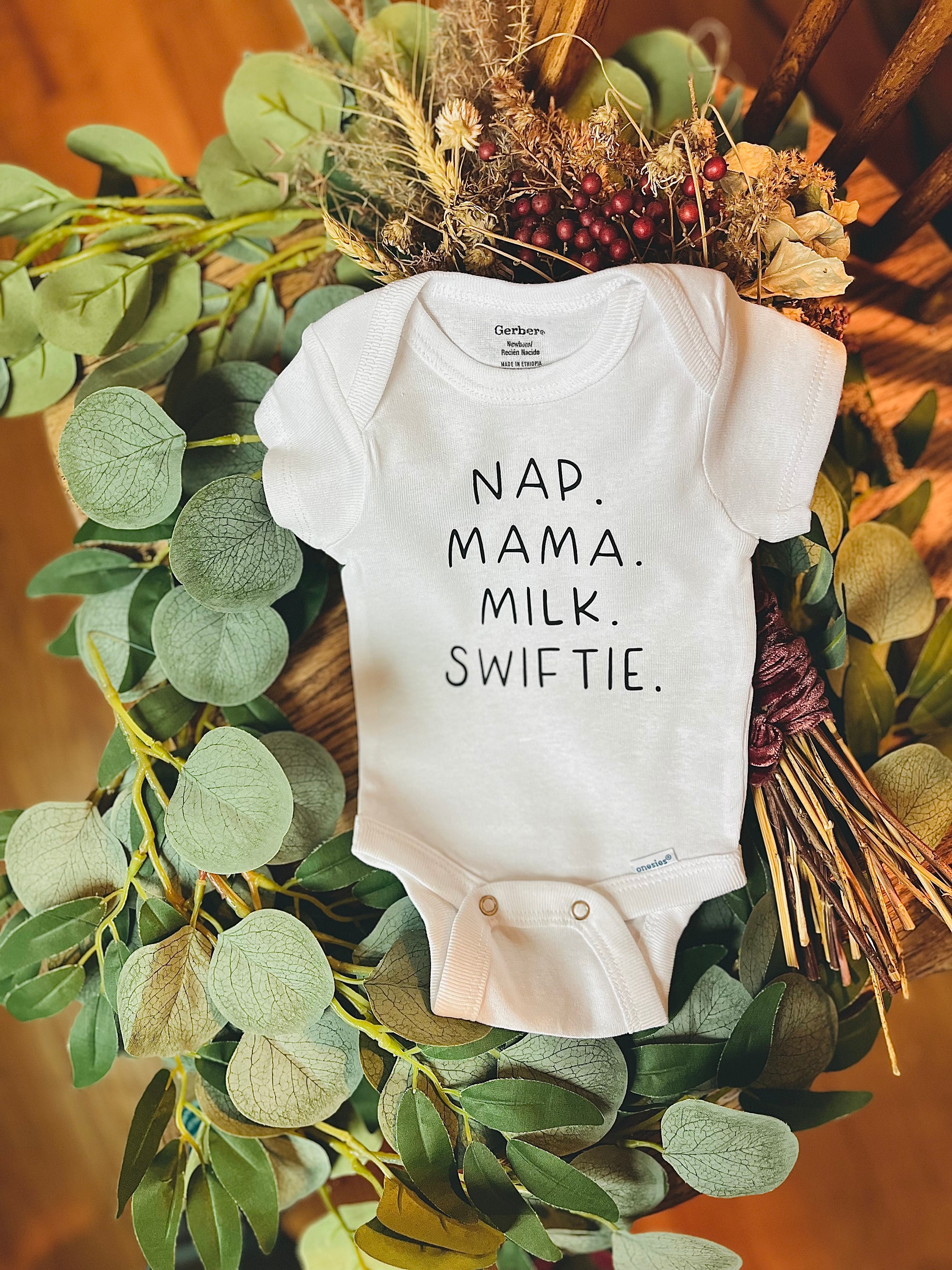 Swiftie Onesie®, Taylor Swift Onesie®, Baby Onesie®, Nap Mama Milk ...