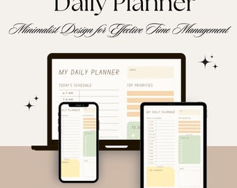For Children Daily Planner, Daily Organizing Digital Download ...