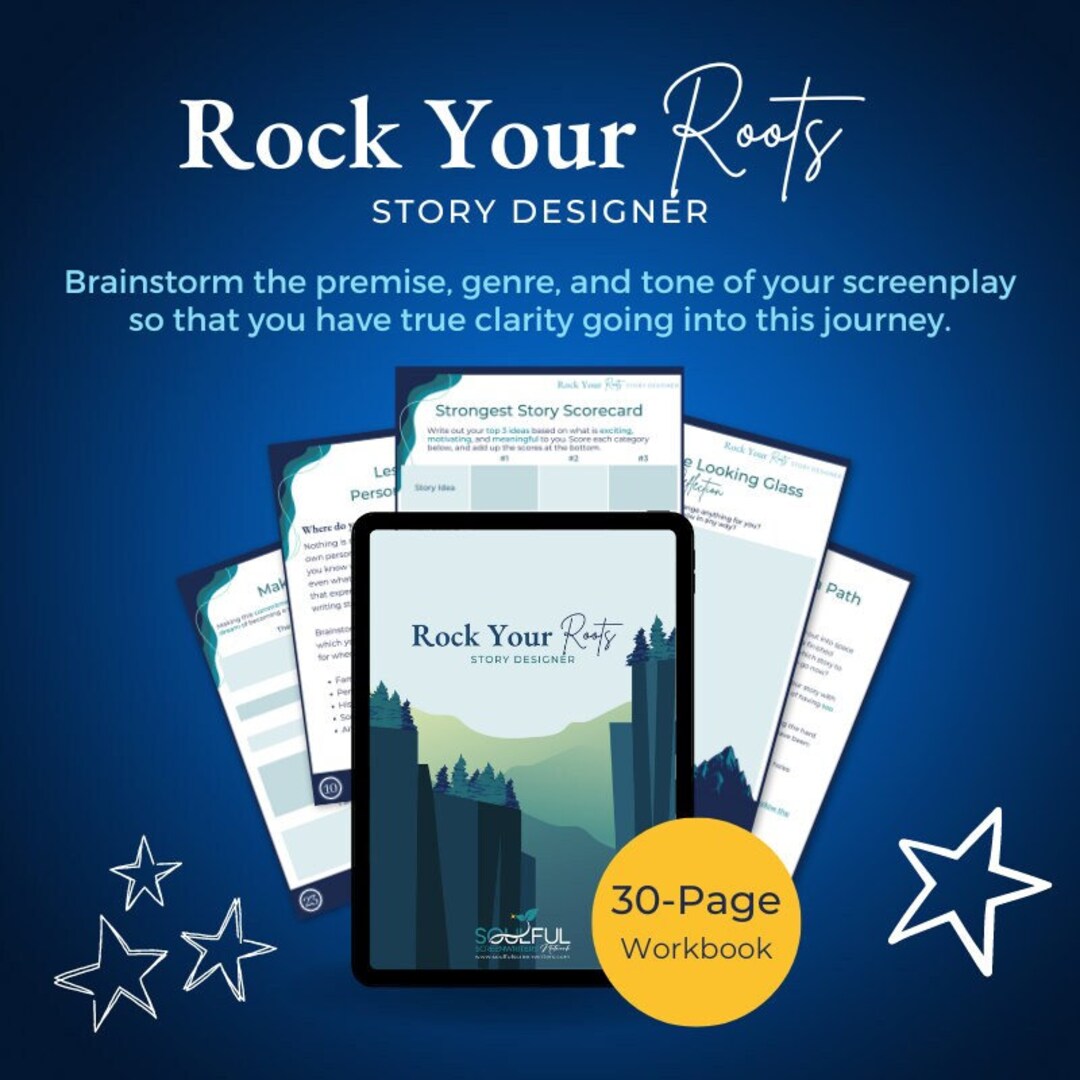 Outline Your Screenplay in One Weekend! Rock Your Roots Story Designer ...