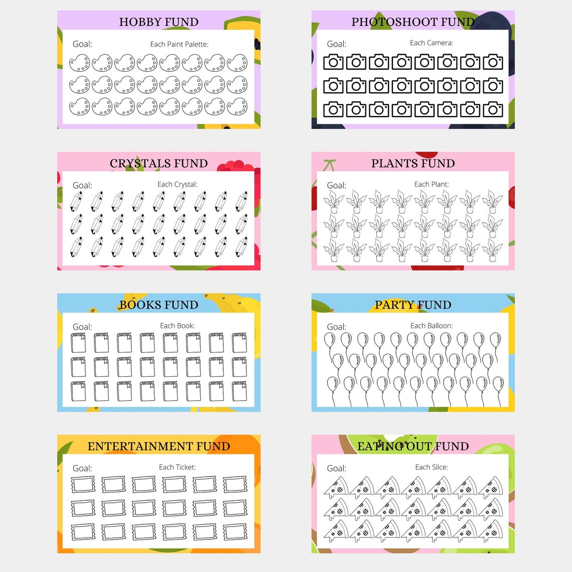 Printable A6 Savings Challenge Bundle A6 Cash Envelope System, Cash ...