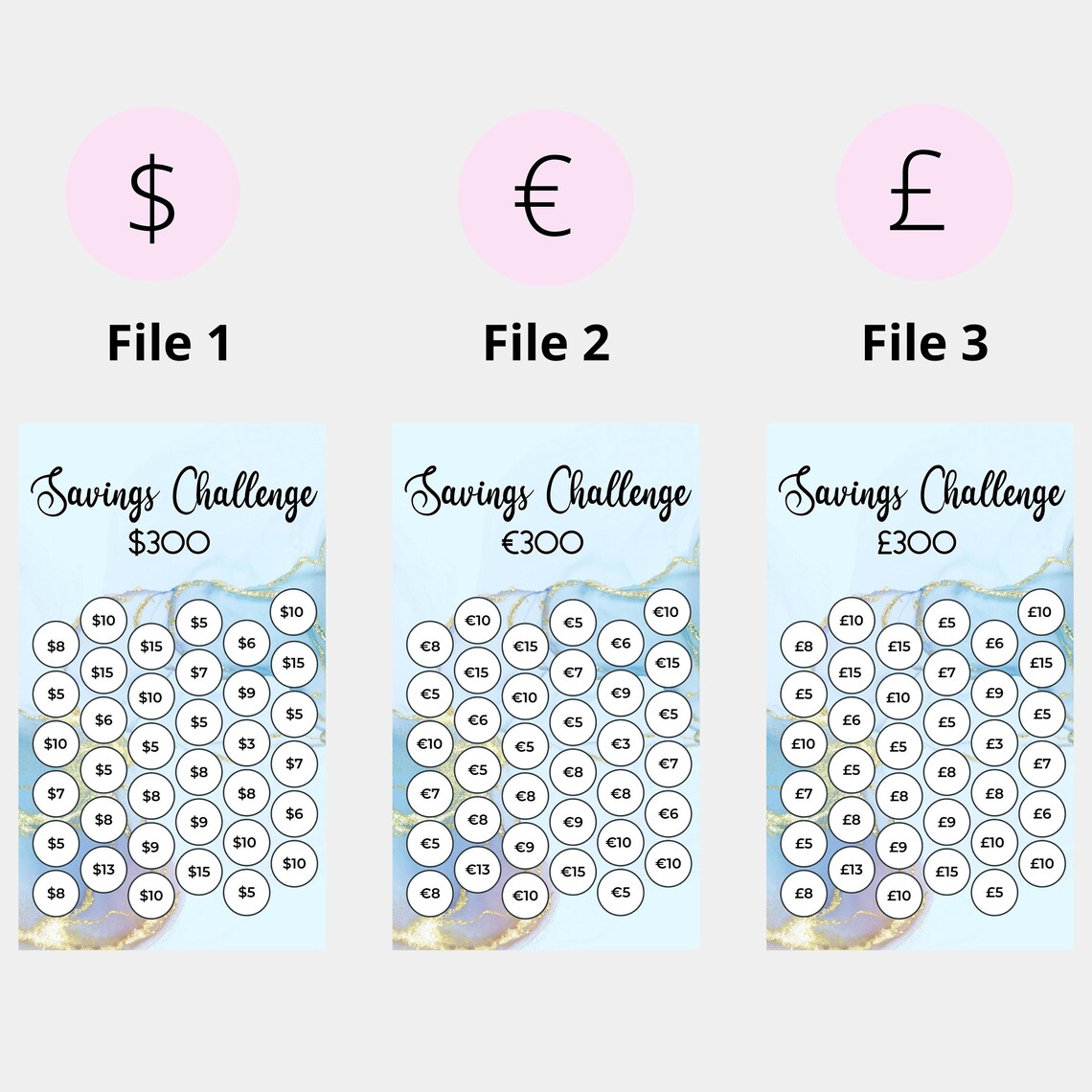Printable A6 Savings Challenge Bundle A6 Cash Envelope Inserts, A6 ...
