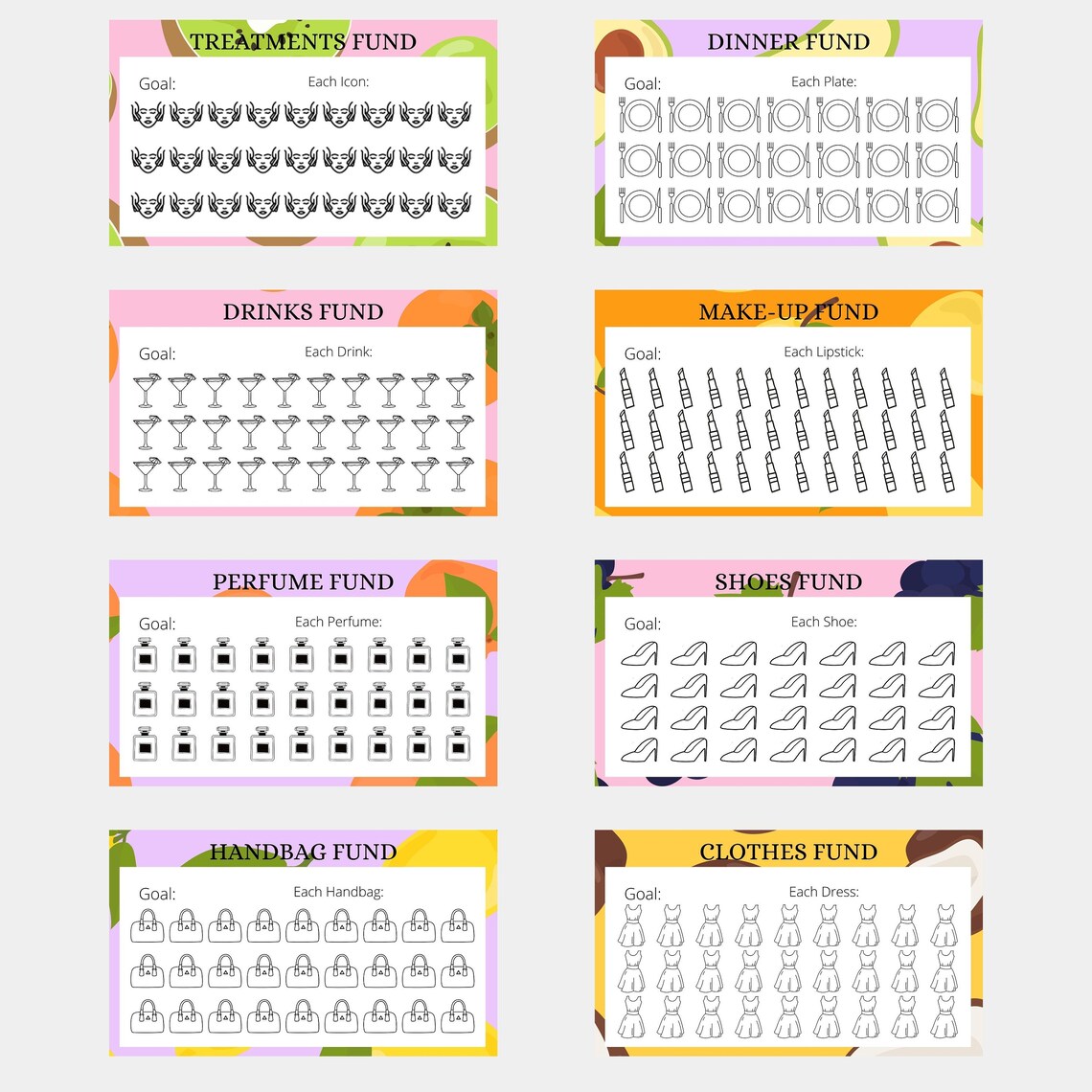 Printable A6 Savings Challenge Bundle A6 Cash Envelope System, Cash ...