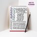 2025 Workout Tracker, Printable Workout & Habit Tracker, Daily Exercise ...