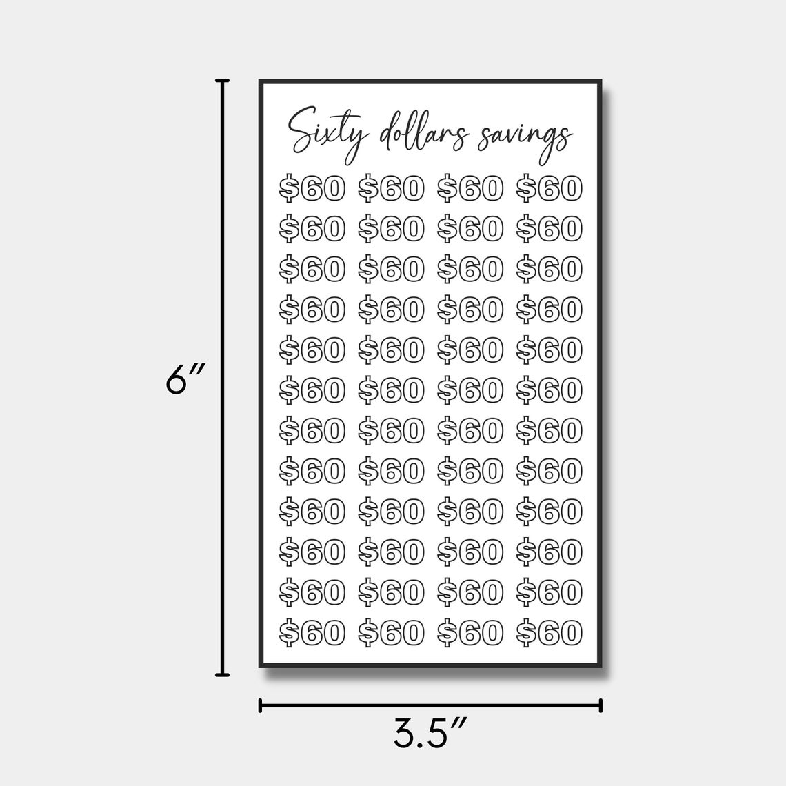 Printable A6 Savings Challenge Bundle Mini Savings Challenge Trackers ...