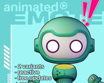 Aeon Animated Emote despair Overlay, Streamlabs, OBS, Streamer.bot ...