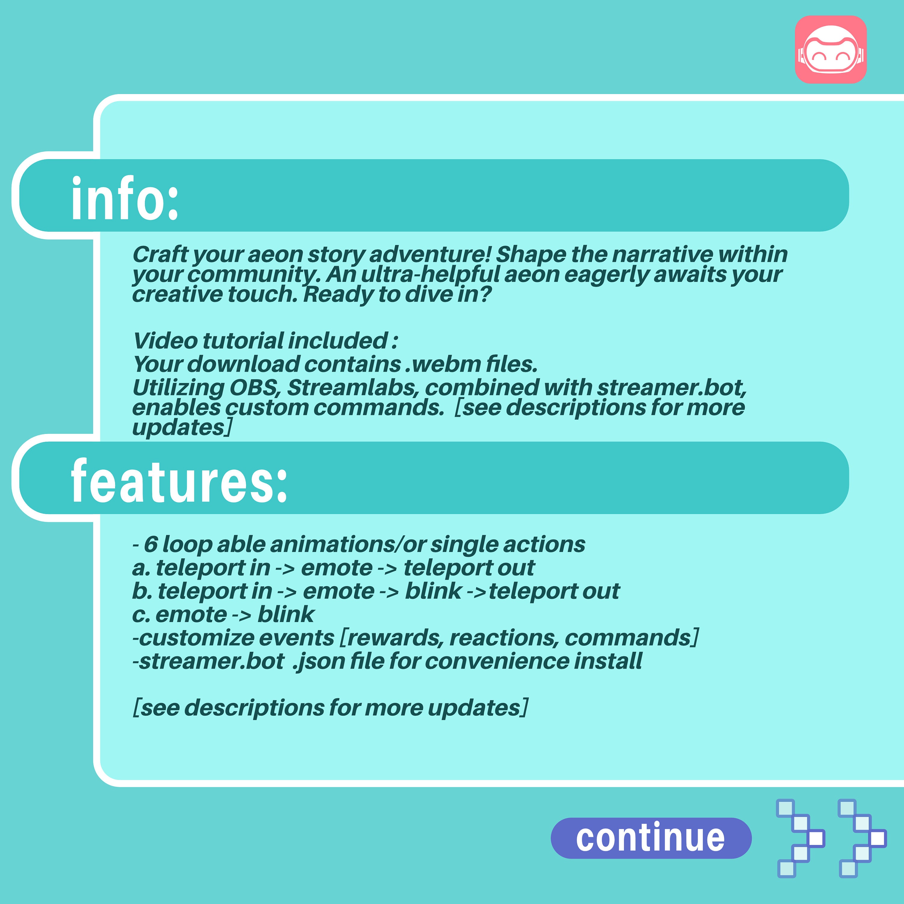 Aeon Animated Emote ANGRY Overlay, Streamlabs, OBS, Streamer.bot, Webm ...