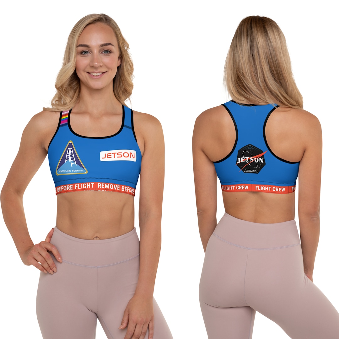 Joan Jetson Padded Sports Bra (multi-print) - Etsy