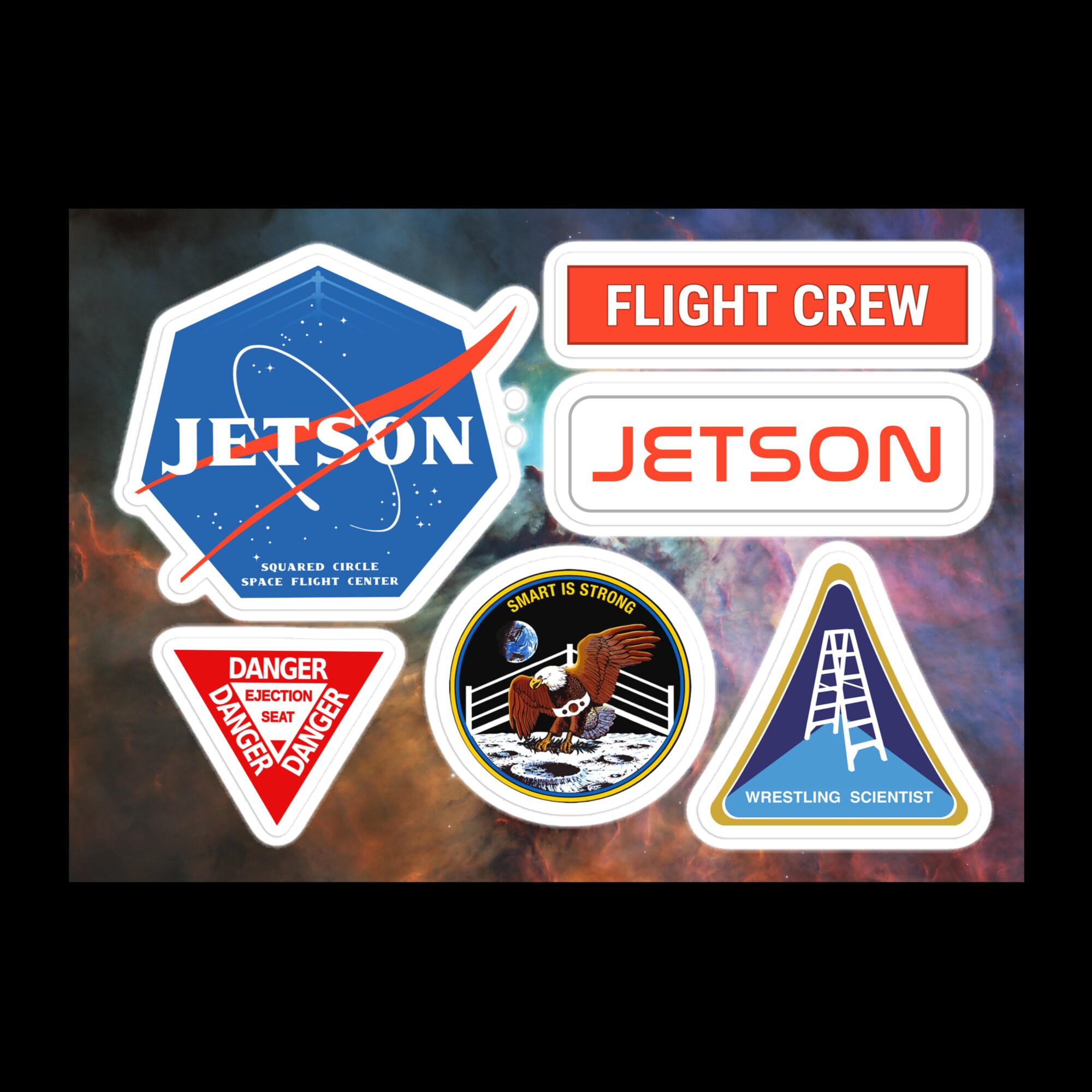 Joan Jetson Sticker Sheet - Etsy