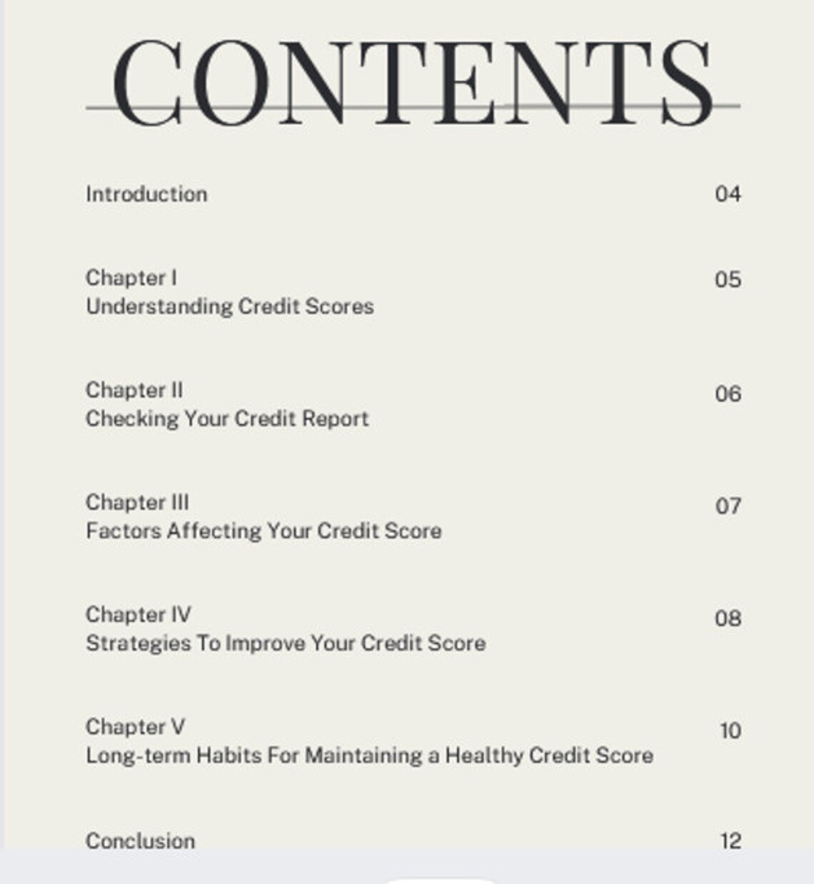Credit Score E-book | How to Improve Credit Score | Financial E-book ...