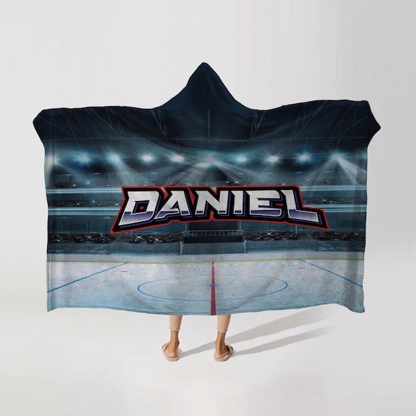 Hockey Blanket - Etsy