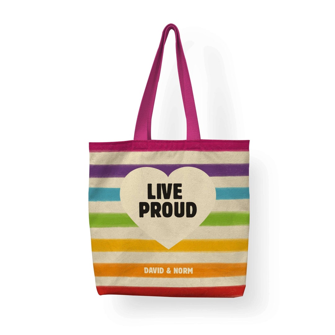 Tote: LGBTQ Pride Flag - Etsy