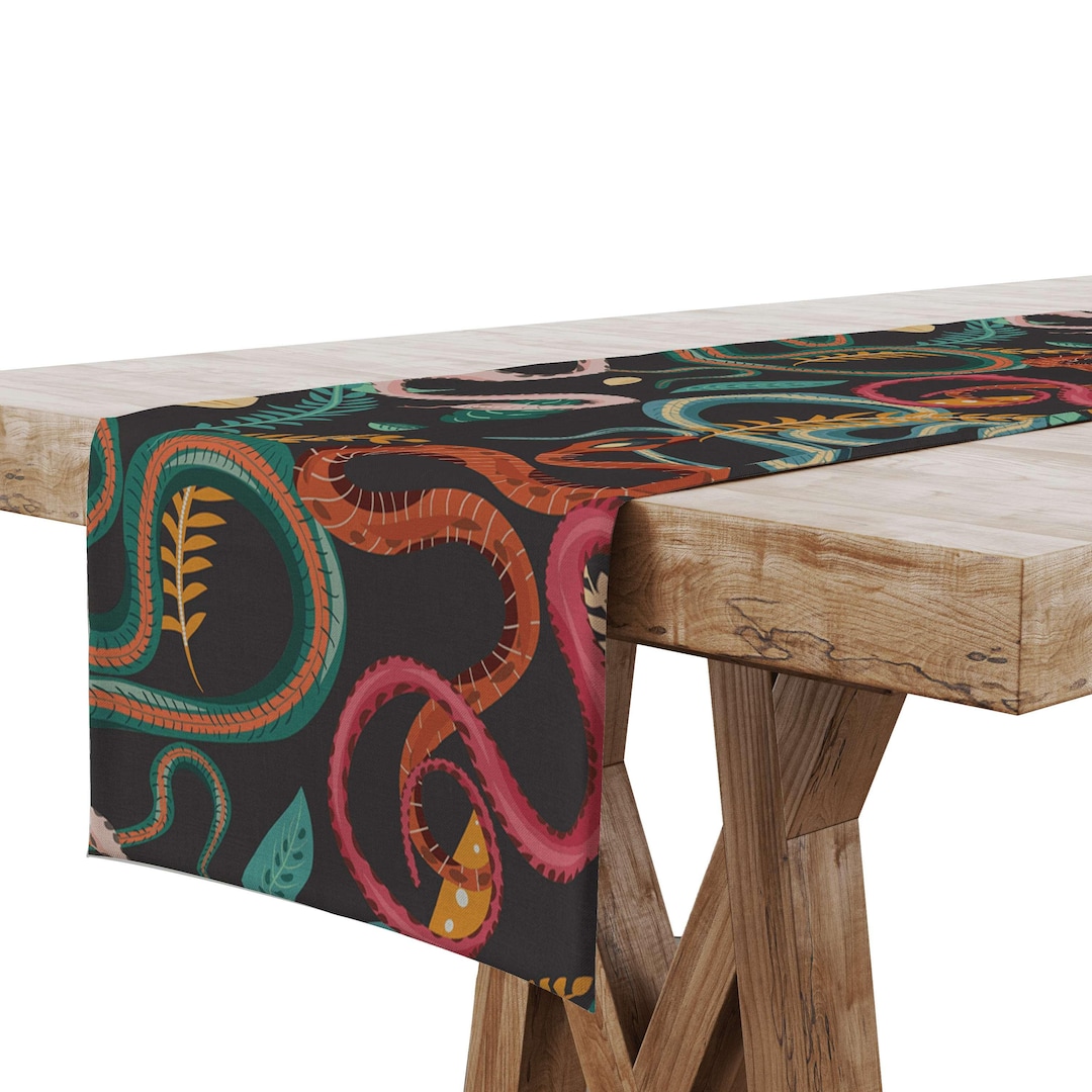Table Runner: Snakes - Etsy