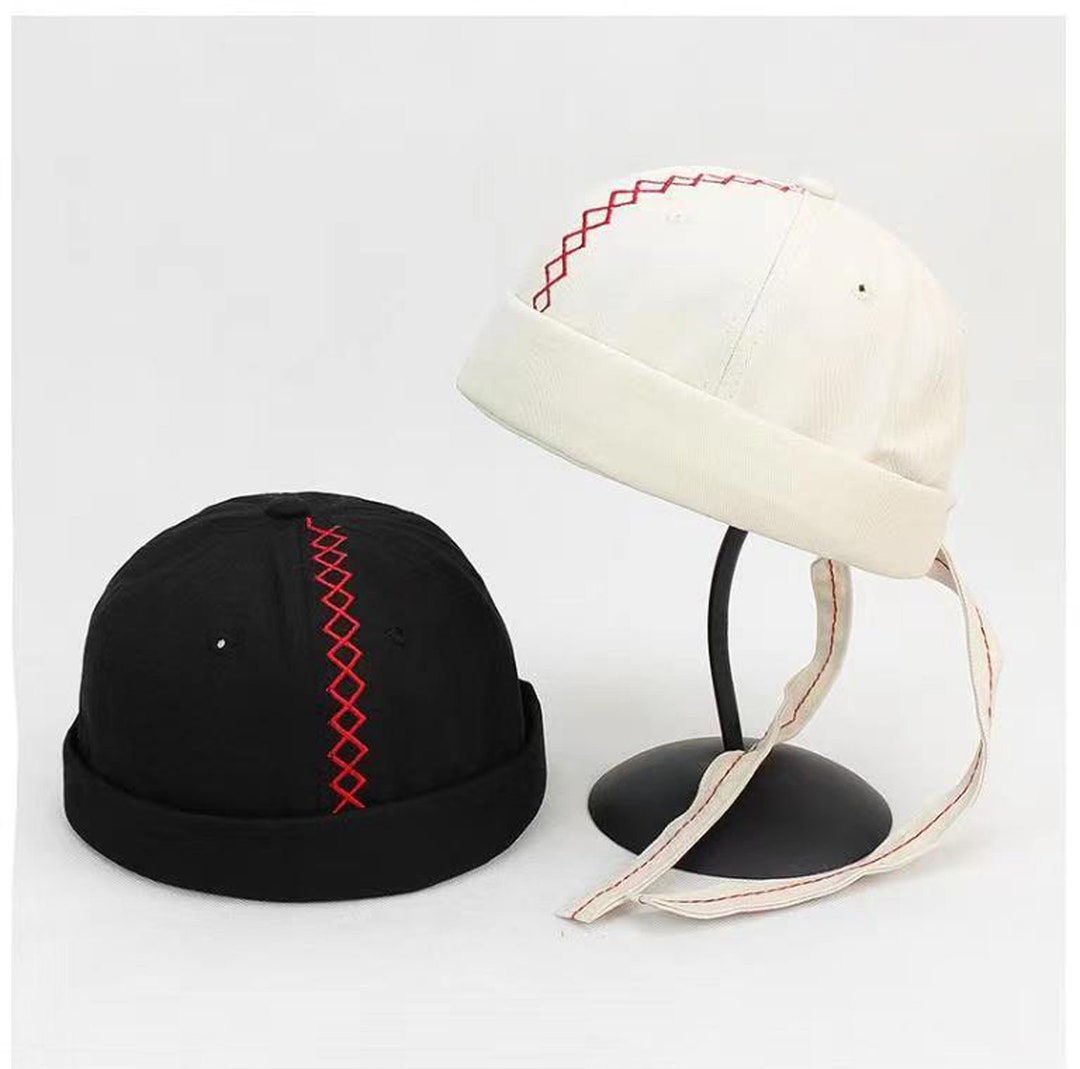 High Quality Vintage Docker Cap, Brimless Hat, Breathable Beanie Hats ...