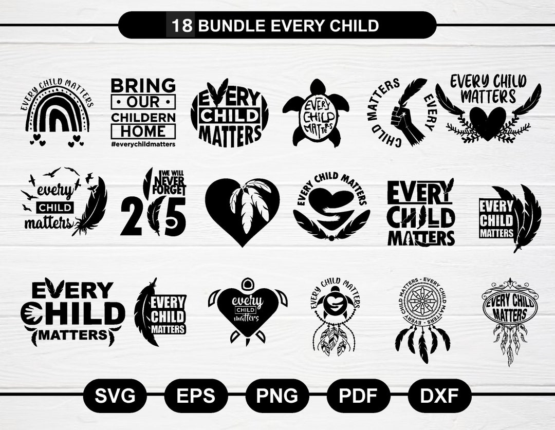 Every Child Matters SVG Bundle, Every Child Svg, Children School Svg ...