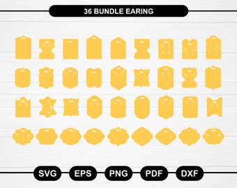 Earring Display Card Svg, Earring Card Svg, Earring Holder Svg, Jewelry ...