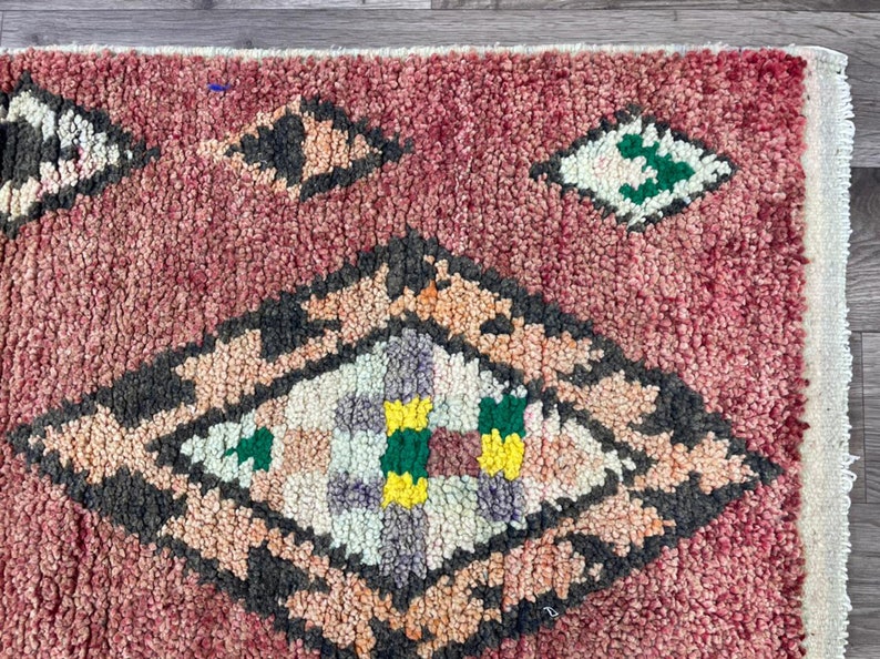Morocco Berber Area Rug, Unique Soft Custom Runner, Hallway Indoor ...