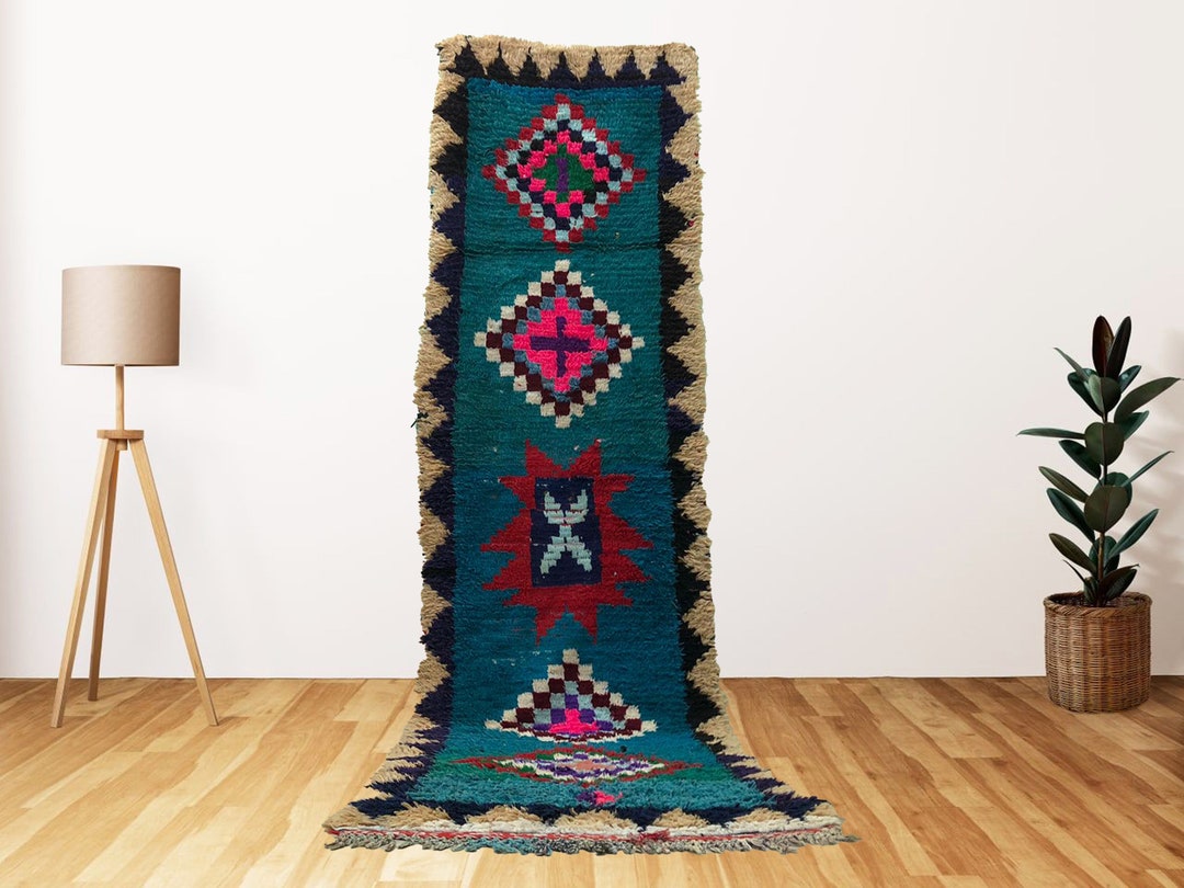 10x3 Tribal Berber Rug Runner Moroccan Indoor Vintage Runner - Etsy