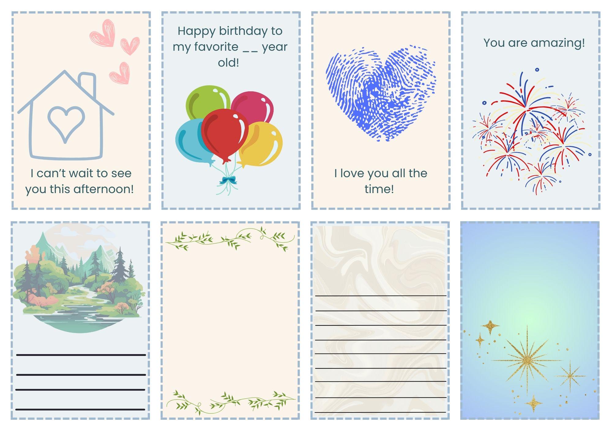 Printable Lunchbox Notes for Kids – Bible Verses, Affirmations, Jokes ...