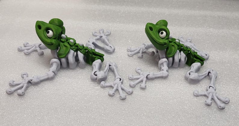 Flexi Factory Skeleton Frog - Etsy
