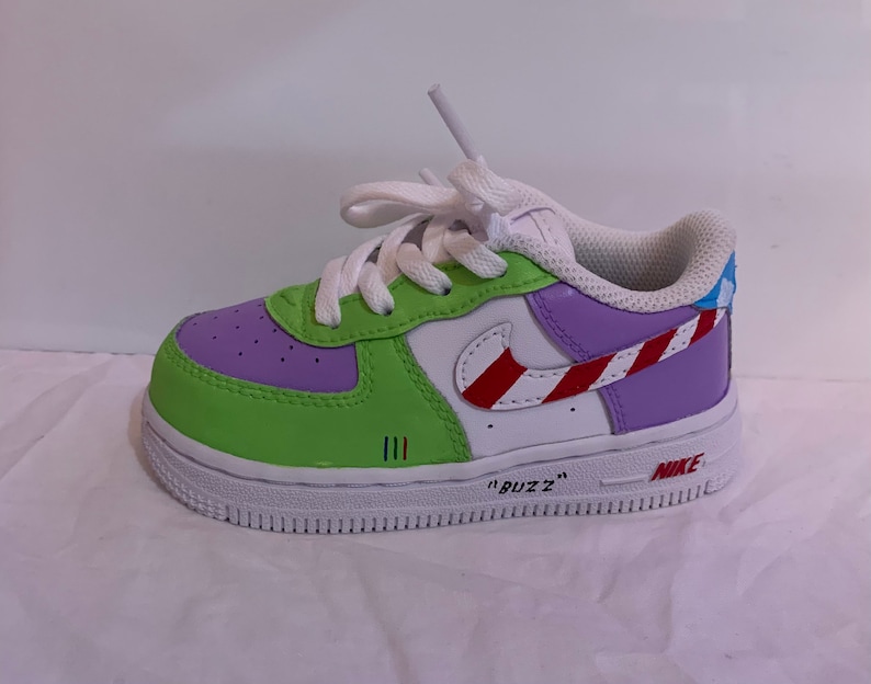 Custom Nike Air Force 1 Hand Painted Sneakers Toy Story Personalized ...