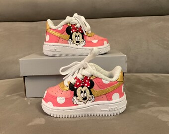 Custom Nike Air Force 1 Hand Painted Sneakers AF1 Basketball Sports ...