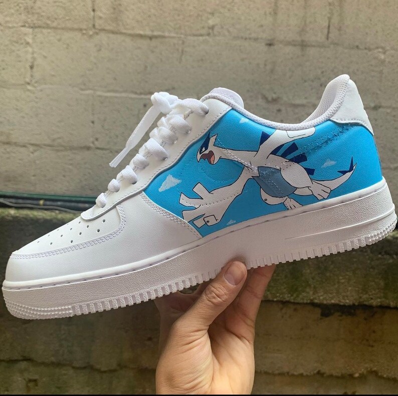Custom Nike Air Force 1 | Hand Painted Sneakers | Pokémon | Pokémon ...