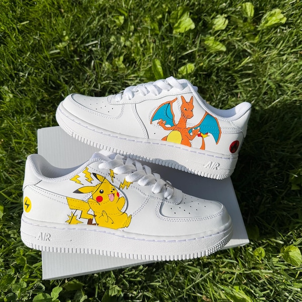 Pokemons Nike Shoes - Etsy