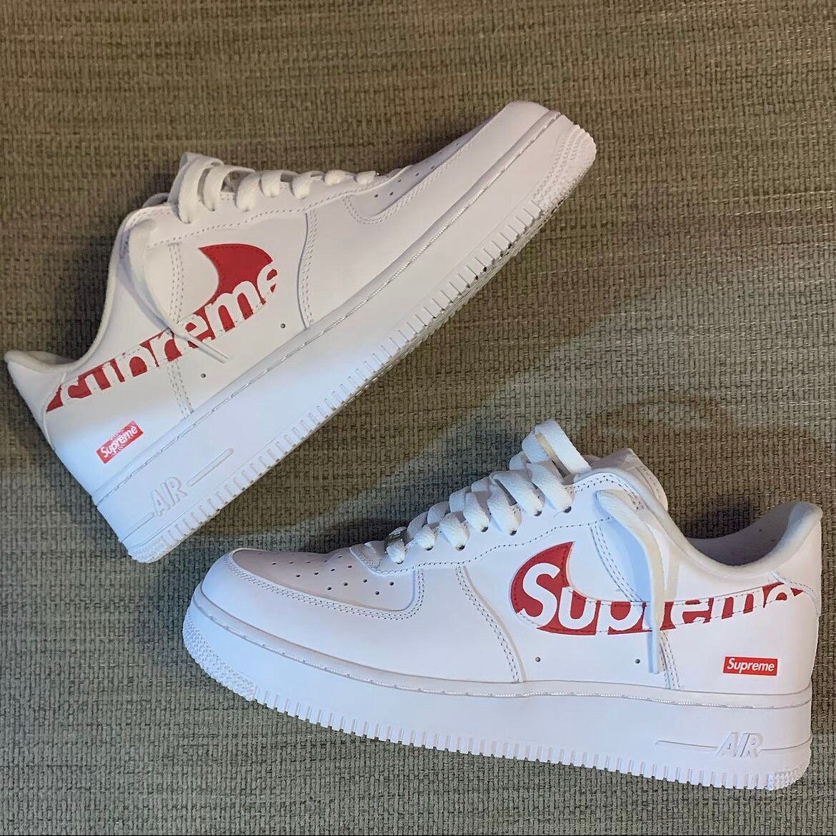 Custom Nike Air Force 1 Hand Painted Sneakers AF1 Designer Fashion ...