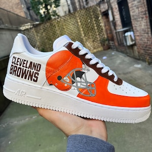 Custom Nike Air Force 1 | Hand Painted Sneakers | AF1 | Football ...
