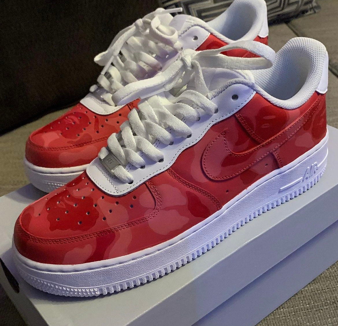 Custom Nike Air Force 1 Hand Painted Sneakers AF1 Designer Fashion ...
