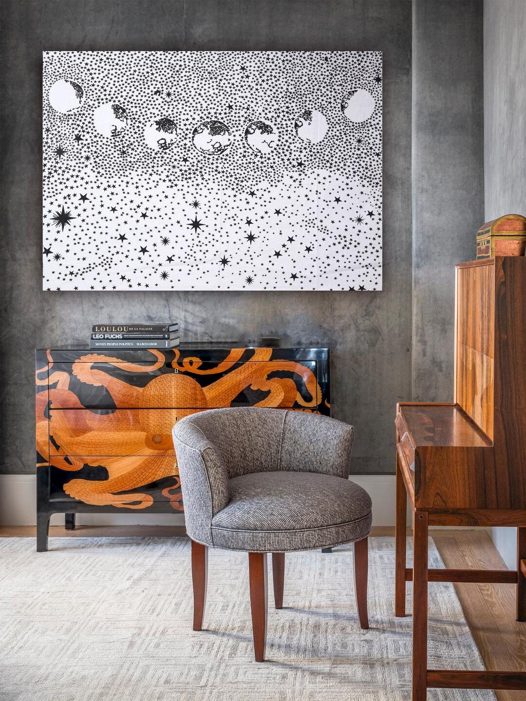 Tarot Flag Tapestry the Star the Sun the Moon the Mountains - Etsy UK