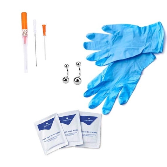 Navel Piercing Kit catheter Free Guide - Etsy