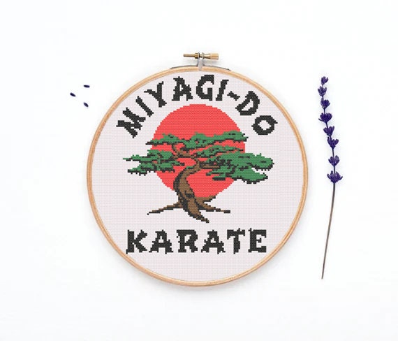 Miyagi-do Logo: Cross Stitch Pattern PDF Digital Download - Etsy