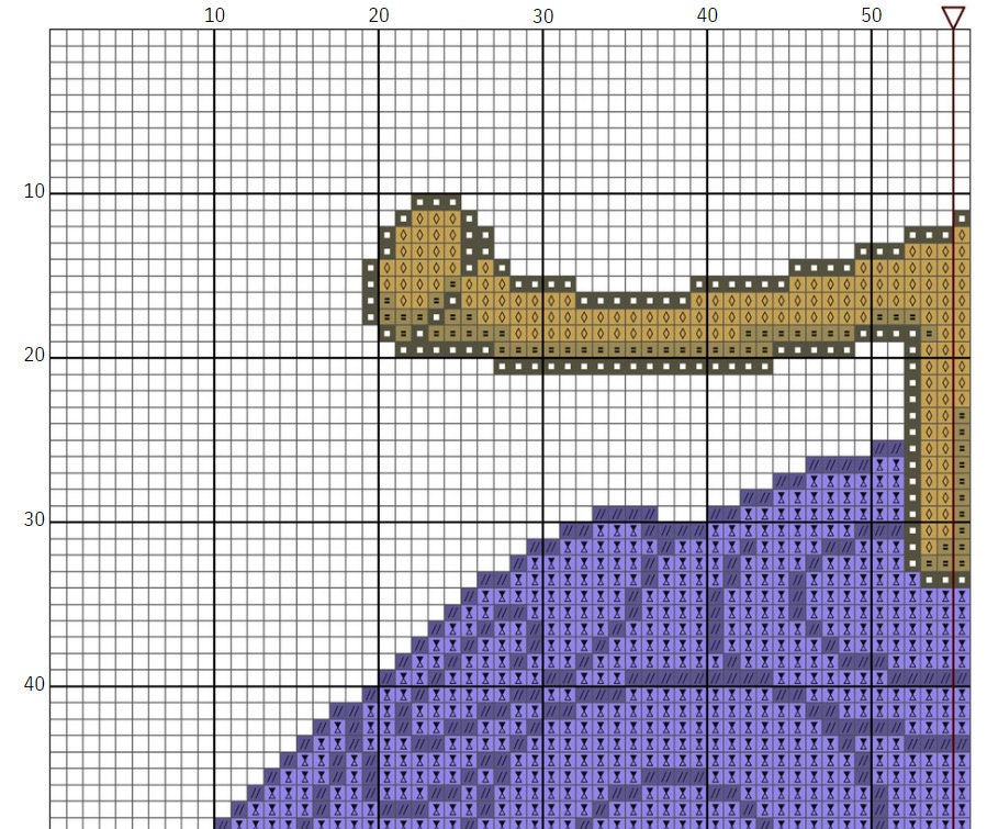 Rubber Devil Fruit - One Piece Cross Stitch Pattern - Digital PDF - Etsy