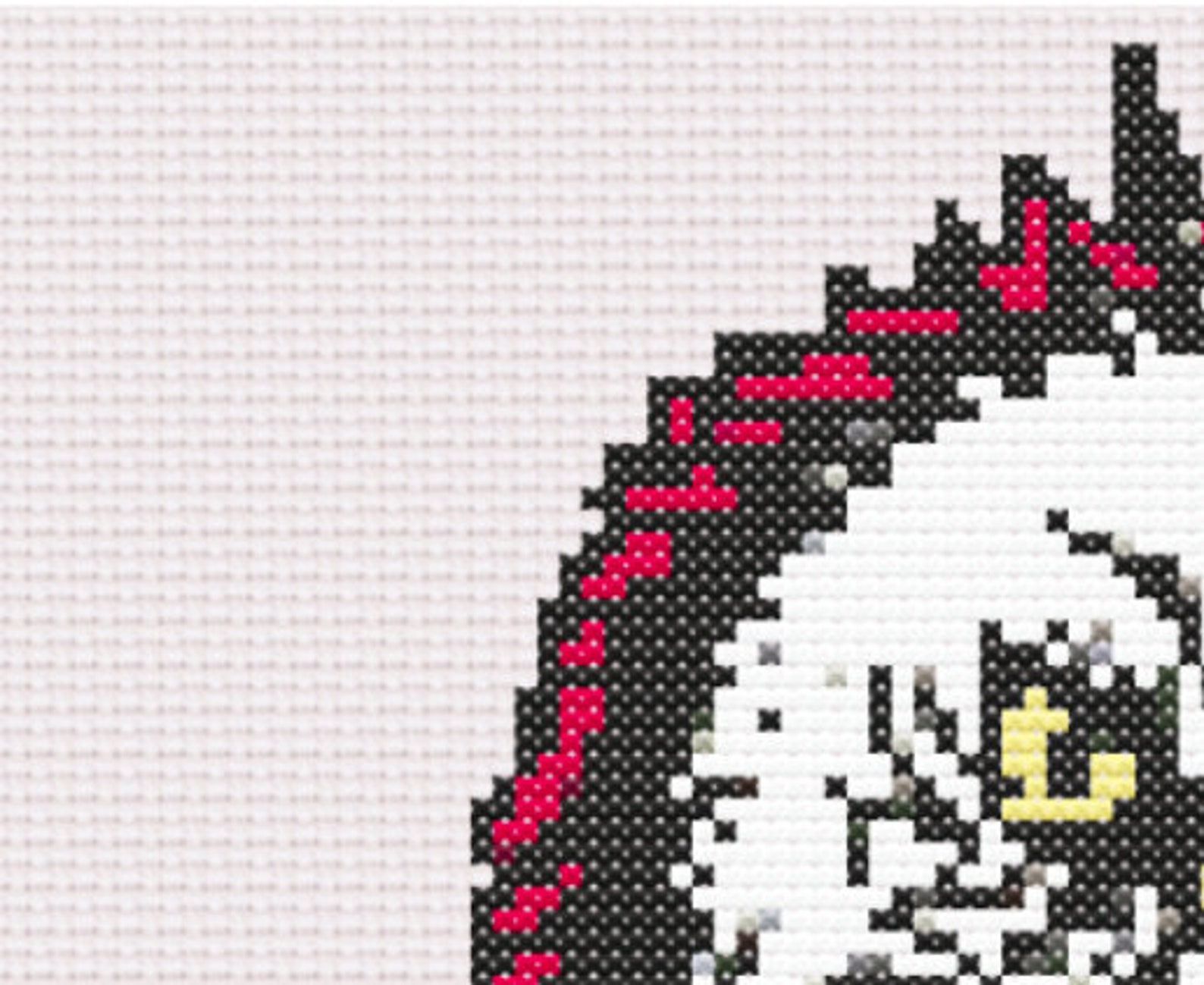 Eagle Fang Karate Logo: Cross Stitch Pattern PDF Digital Download - Etsy