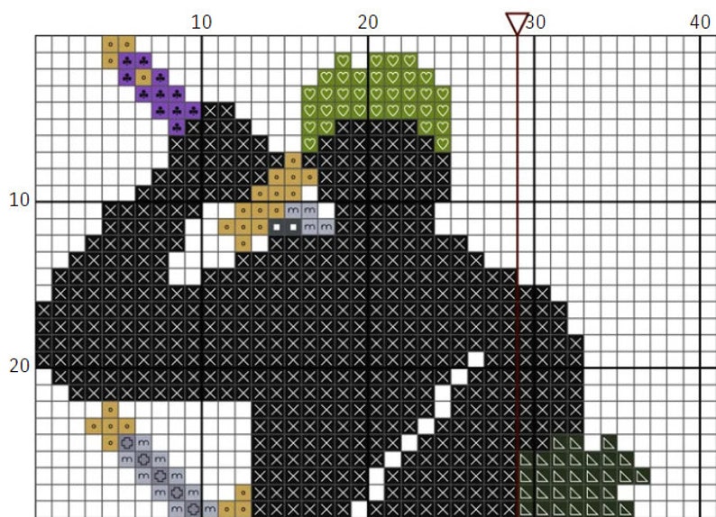 Roronoa Zoro Inspired Cross Stitch Pattern - PDF Digital Download - Etsy