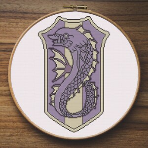 Purple Orcas Squad Logo: Cross Stitch Pattern PDF Digital Download ...