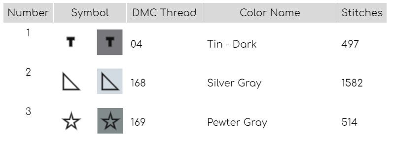 Silver Eagles Squad Logo: Cross Stitch Pattern PDF Digital Download - Etsy