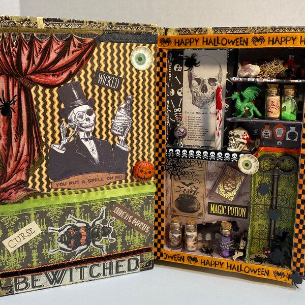 Creepy Shadow Box - Etsy