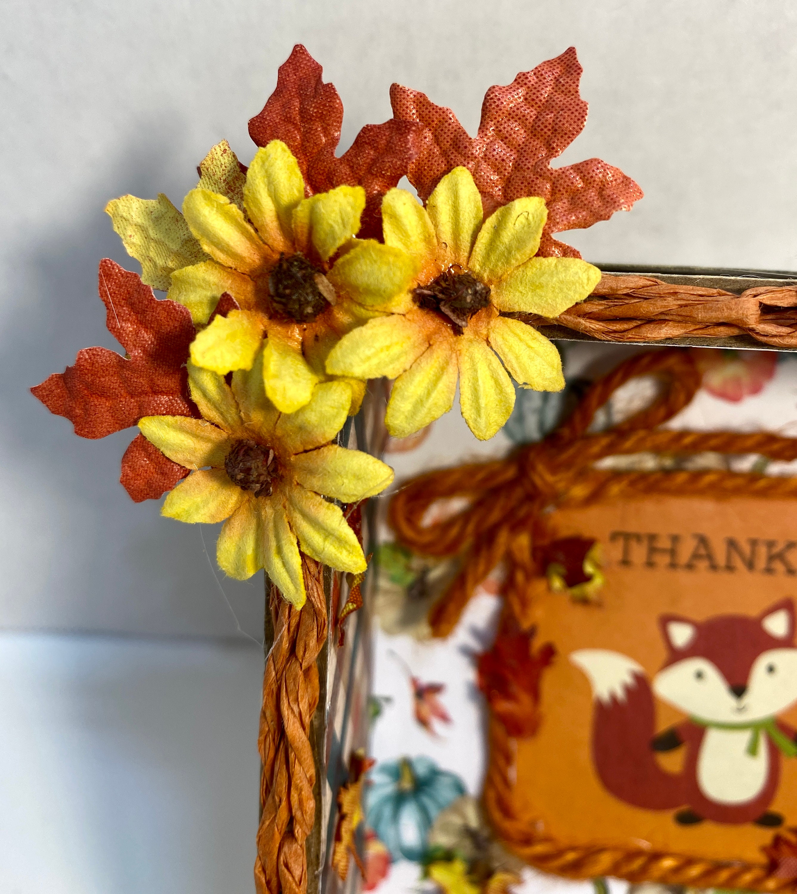 Fox Autumn Fall Diorama Shadow Box Decoration - Etsy