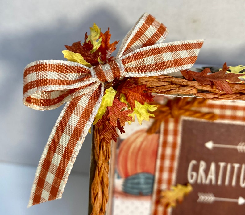 Autumn Diorama Fall Shadow Box Leaves Thanksgiving - Etsy