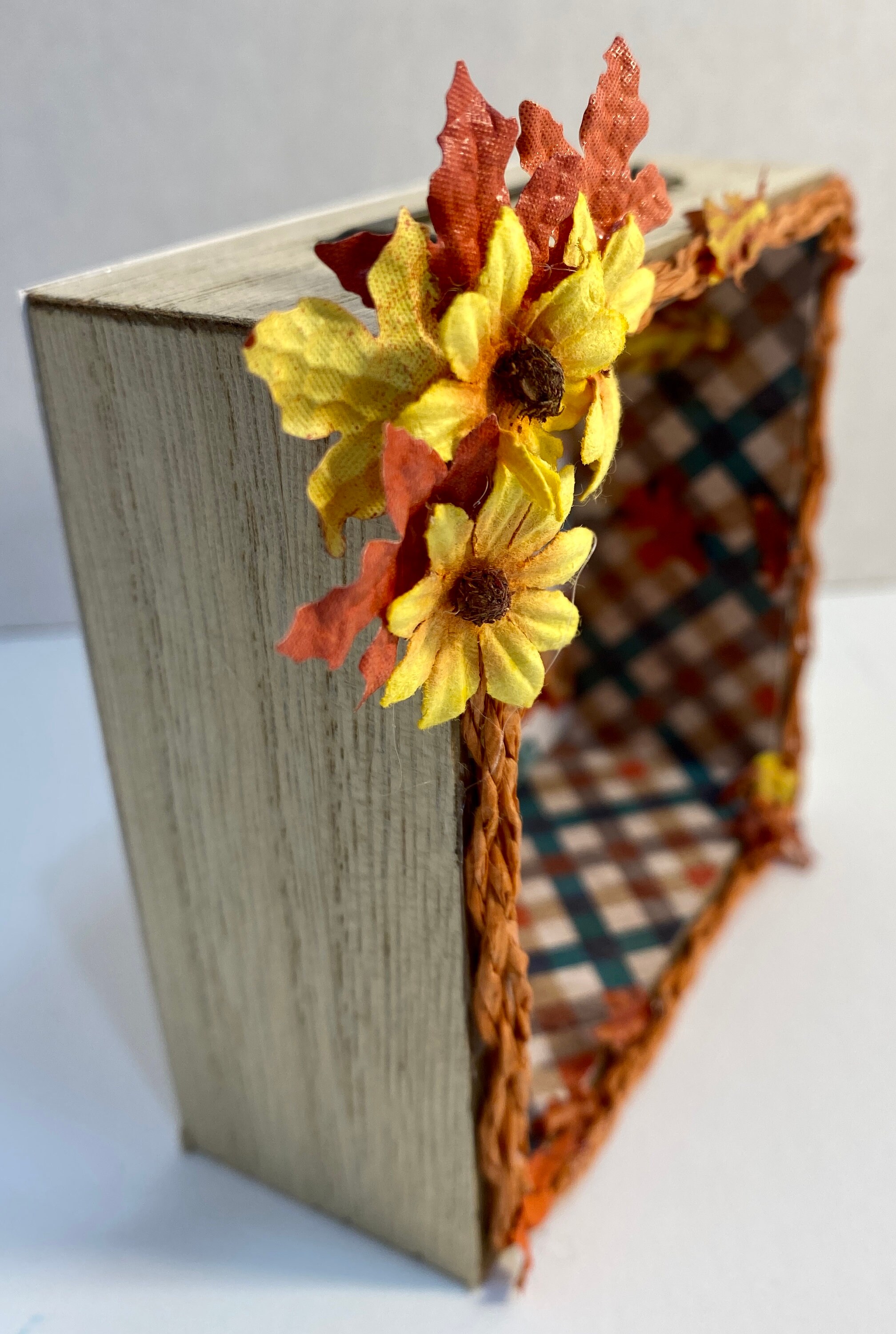 Fox Autumn Fall Diorama Shadow Box Decoration - Etsy