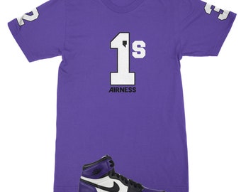 Court Purple Jordan Shirt - Etsy