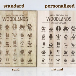 Woodland Nursery Decor Animal Tracks for Woodland Nursery Rustic ...